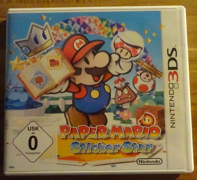 Paper Mario Sticker Star für Nintendo 3DS (Gebraucht) in Wagenhausen ...