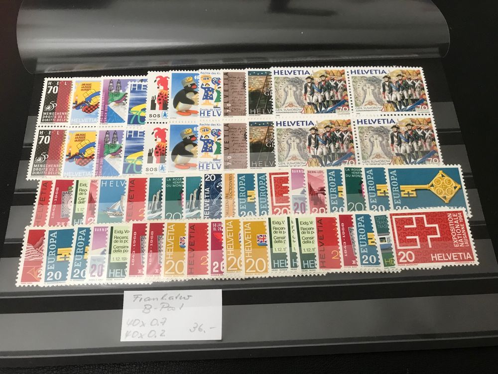 FRANKATURWARE SCHWEIZ, B-POST | Kaufen auf Ricardo