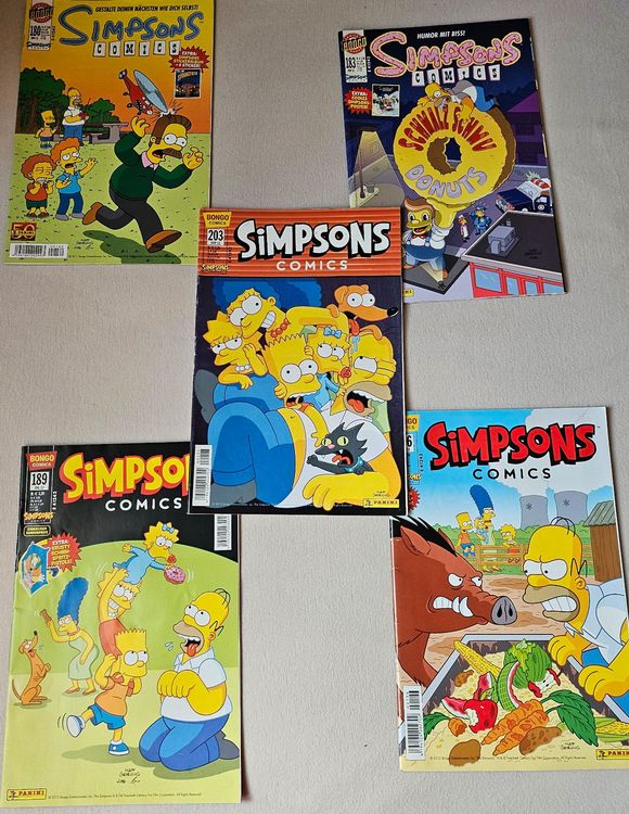 Simpson Comics Pack 02 - Panini Comics (Gebraucht) in Thun für CHF 8 ...
