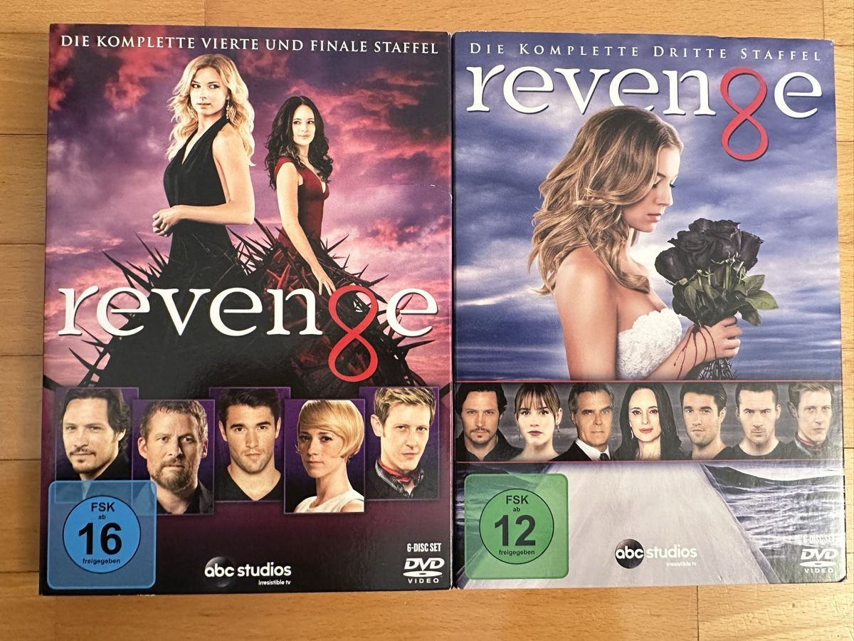 Revenge, Staffel 3 & 4, DVD Box Set, Top Zustand! (Neu (gemäss ...