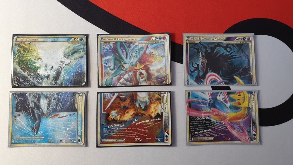 Pokemon Legende Karten (Lugia,Entei) (Gebraucht) in für CHF 50 – mit ...