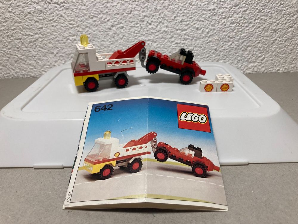 Lego 642 Shell Abschlepper mit Auto von 1978 (Gebraucht) in Rechthalten ...