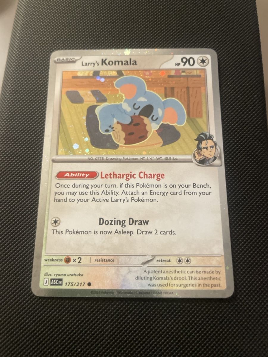 Pokemon Larry's Komala Ascended Hereos 175/217 (Neu (gemäss ...