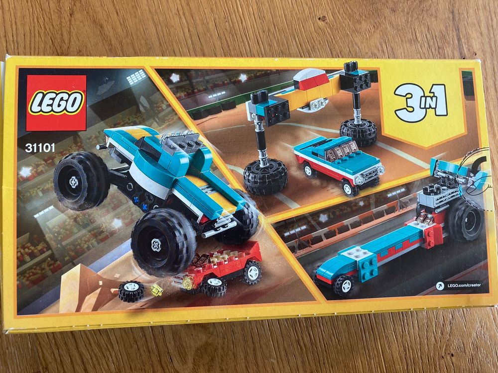 Lego 31101 Monster-Truck 3 in 1 (Gebraucht) in Suhr für CHF 7 – mit ...
