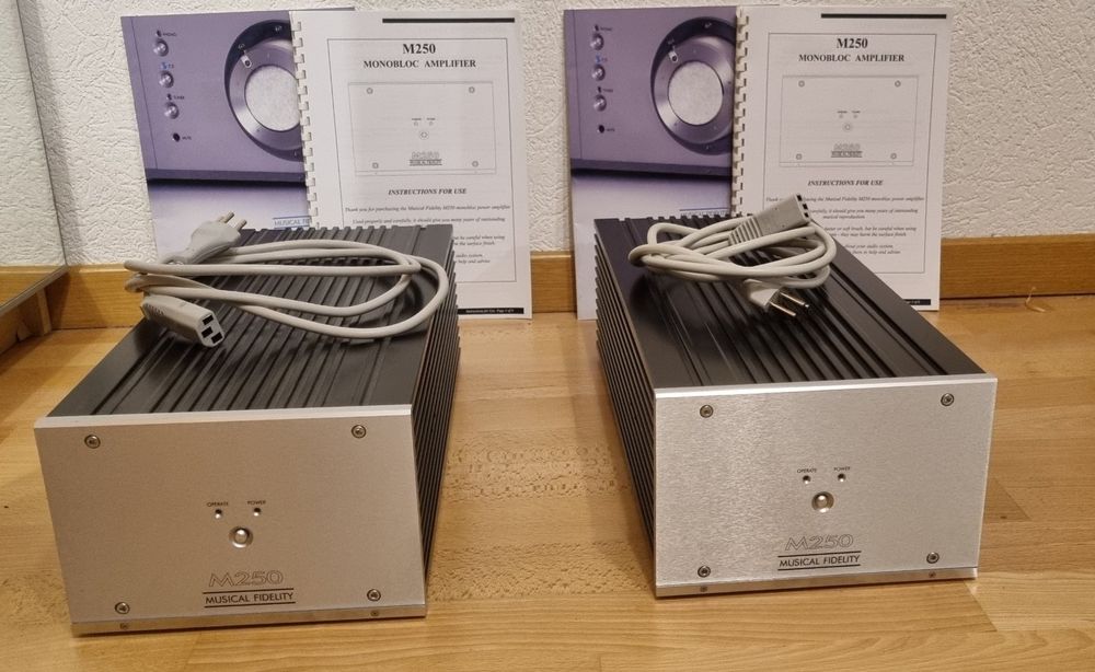 2x Musical Fidelity M250 Monobloc Power Amplifier (Gebraucht) in ...