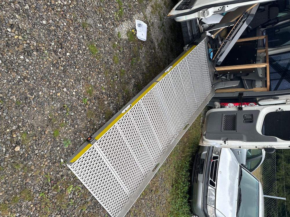 auffahrrampe rampe zu mercedes sprinter oder vw crafter (Gebraucht) in ...