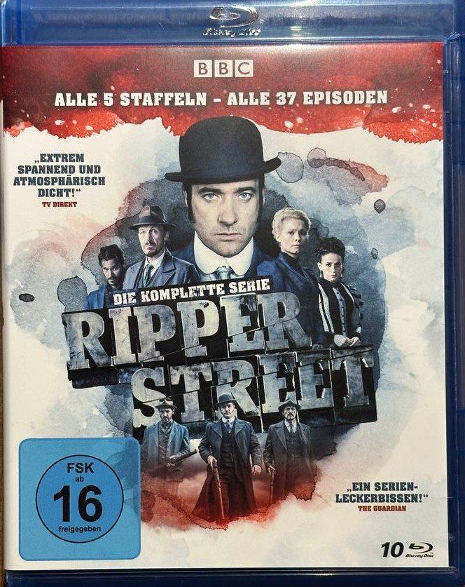 Ripper Street - Die komplette Serie (Staffel 1-5) Blu-Ray (Gebraucht ...