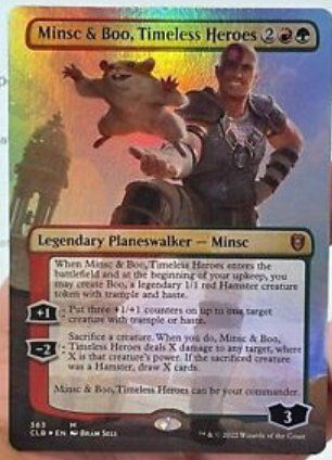 MTG - Minsc & Boo, Timeless Heroes - Full Art FOIL - EN (Gebraucht) in ...