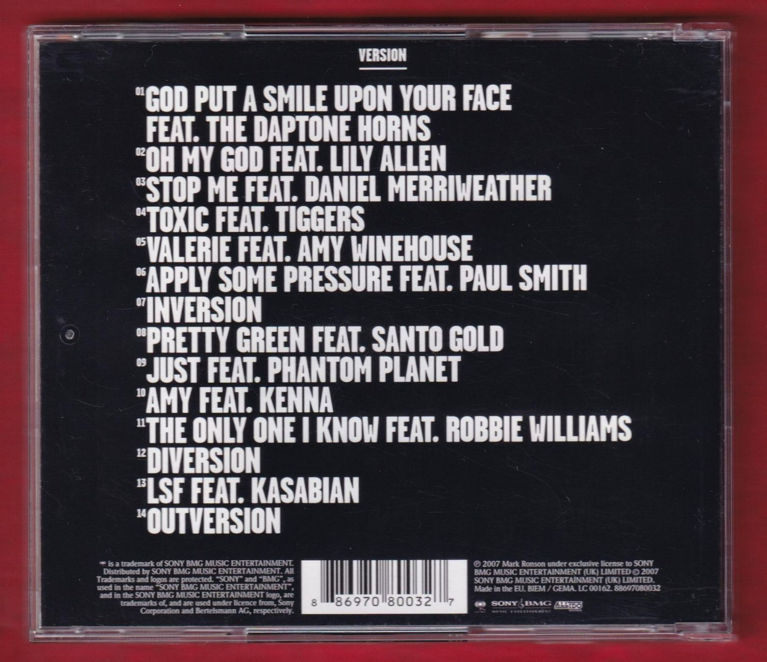 Mark Ronson - Version (CD) (Gebraucht) in Zürich für CHF 3 – mit ...