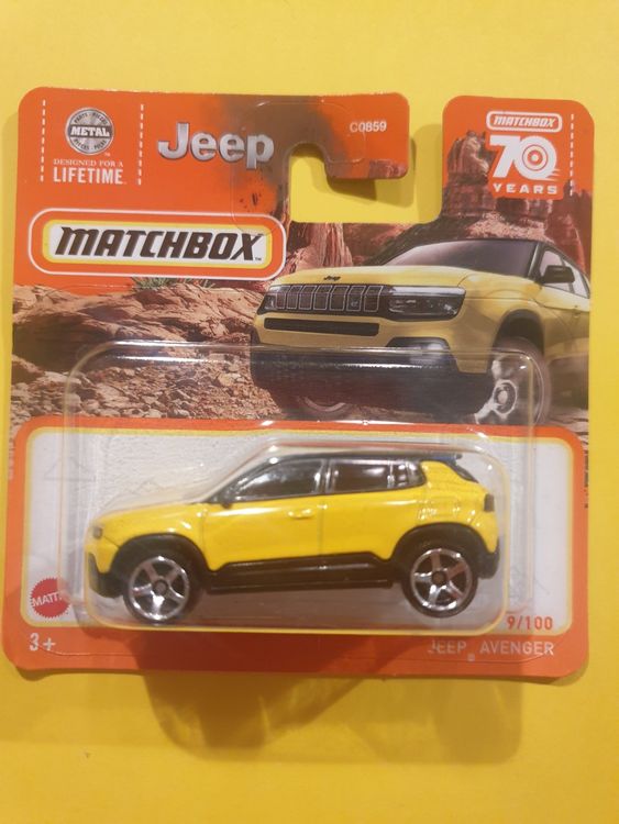 Matchbox JEEP AVENGER (Neu und originalverpackt) in Oftringen für CHF 4 ...