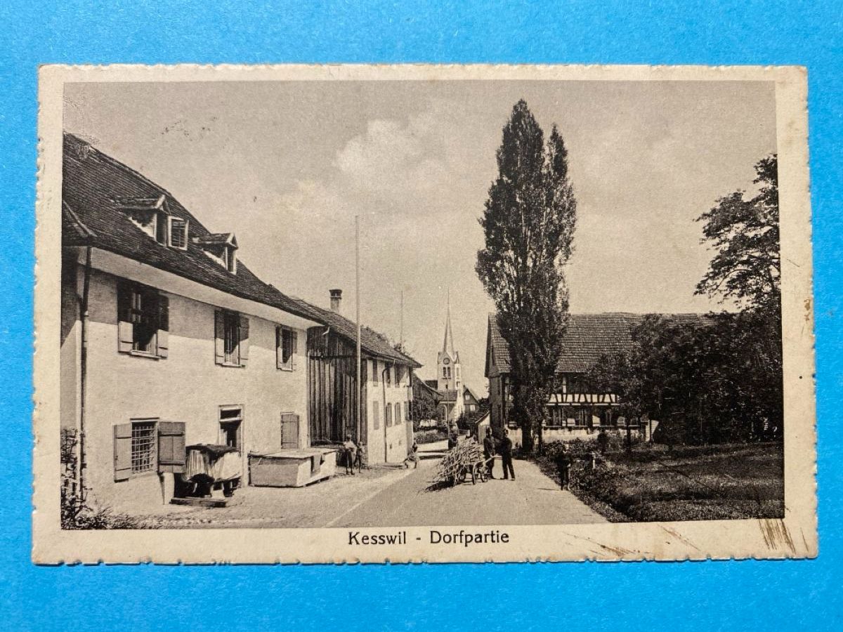 AK - Kesswil Dorfpartie - 1923 - animiert (Gebraucht) in Prez-vers ...