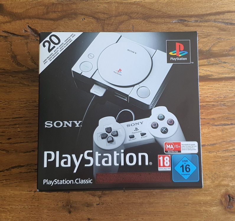 Sony PlayStation Classic *OVP* inkl. 20 Games | Kaufen auf Ricardo