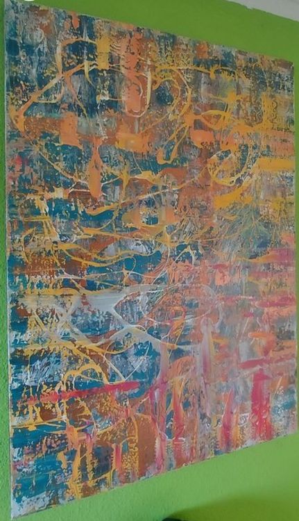 Bild, Kunstwerk, Unikat, von mir selbstgemalt 70×100 (Neu (gemäss Beschreibung)) in Riehen für ...