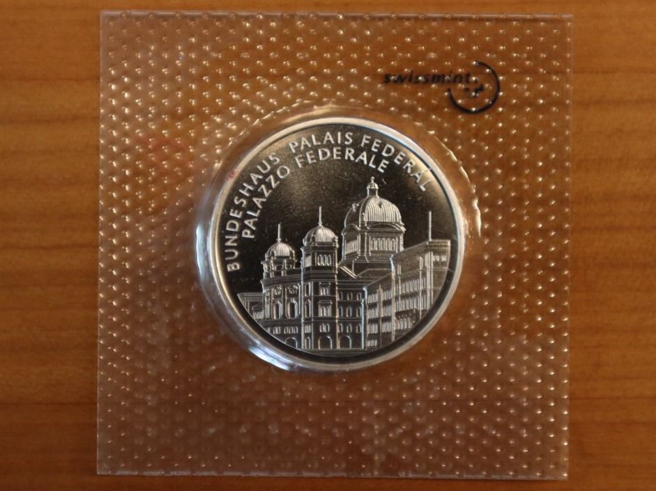 Silbermünze 20 Fr 2006 Bundeshaus (Neu (gemäss Beschreibung)) in Rieden AG für CHF 24 – mit ...
