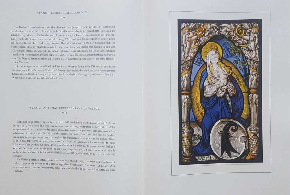 Grosse Kunstmappe: Alte Basler Glasmalkunst (1970) (Gebraucht) in Bern für CHF 9.9 – mit ...