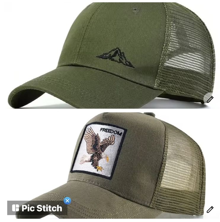 Trendige Baseball Caps - Freedom Adler & Berg Cap —> NEU! (Neu und ...