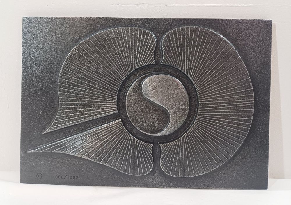 Guss-Relief "Soleil Rhythmé", Charles Gerig, 306/1200 (Gebraucht) in ...