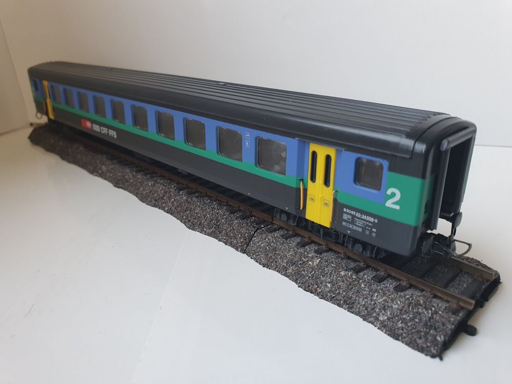 SBB Reisezugwagen 2 Kl. / EW II / IR-Anstrich / Papagei / KK | Kaufen auf Ricardo