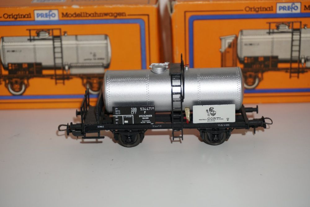 2x PREFO 426/126 - SBB Kesselwagen Corti H0/DC | Kaufen auf Ricardo