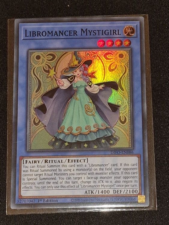 Libromancer Mystigirl - 1. Auflage - DIFO-EN086 - Super Rare | Kaufen auf Ricardo
