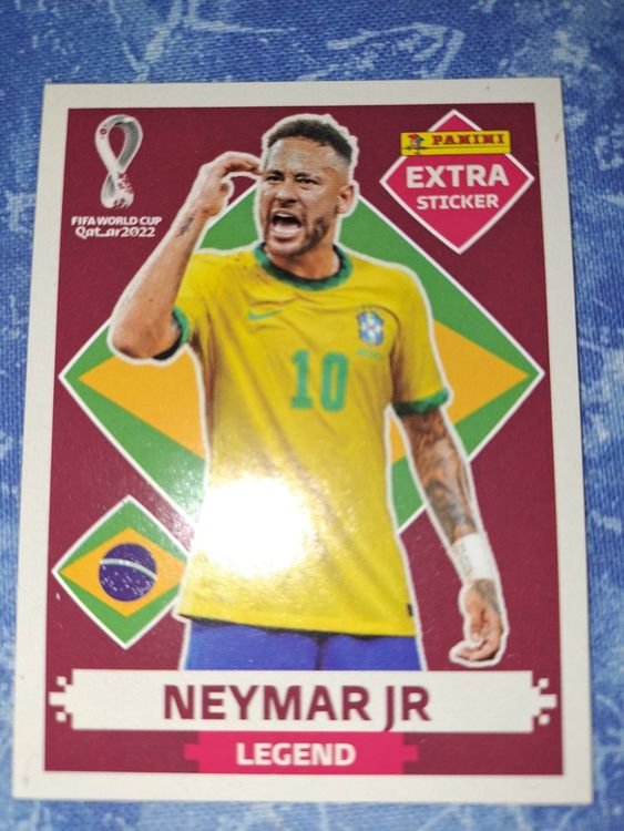 Panini WM 2022 Extra Sticker Base Edition Neymar JR | Kaufen auf Ricardo