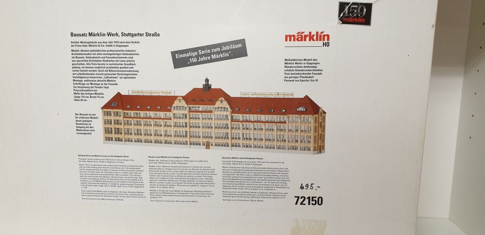 Märklin Werk Göppingen H0 Bausatz 72150 (Neu (gemäss Beschreibung)) in ...