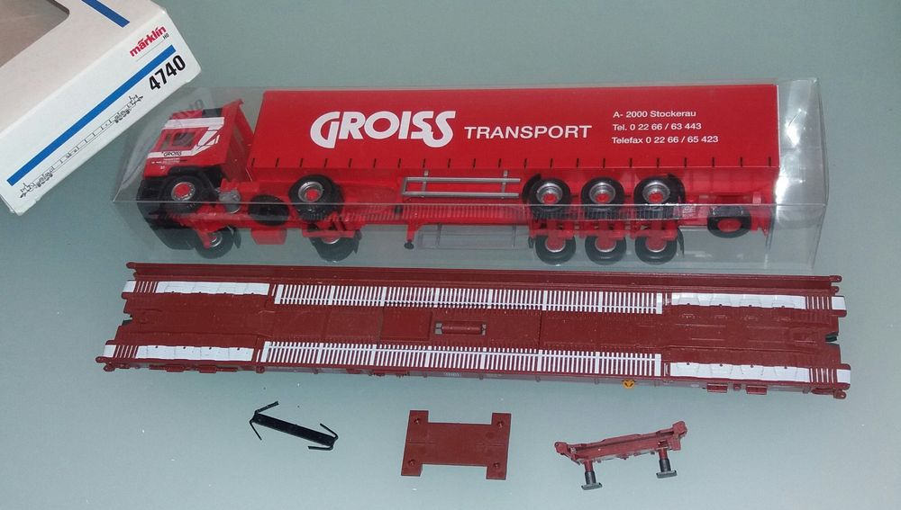 Märklin HO - HUPAC-wagen mit Lkw - HO (Gebraucht) in für CHF 33 – mit ...