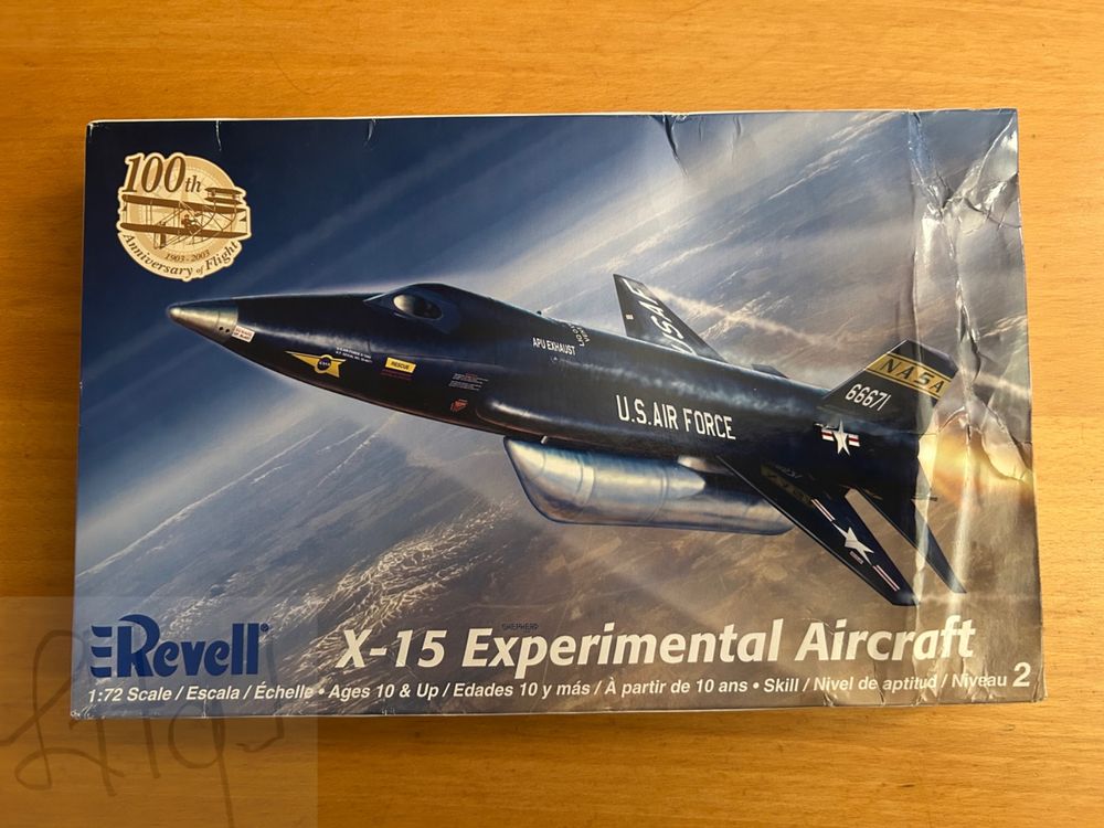 X-15 Experimental Aircraft 1/72 by Revell (Neu und originalverpackt) in ...