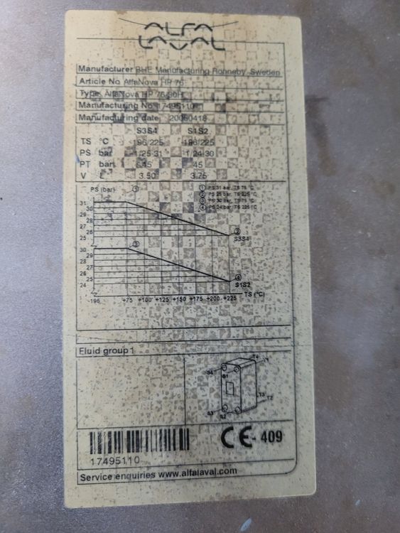 Échangeur de chaleur a plaques - Alfanova HP 76-30H | Kaufen auf Ricardo