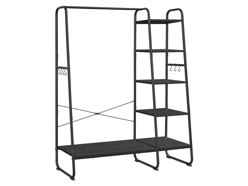 Kleiderständer mit Schuhablage Kleiderstange 6 Haken MIRANO (Neu und originalverpackt) in Lachen ...