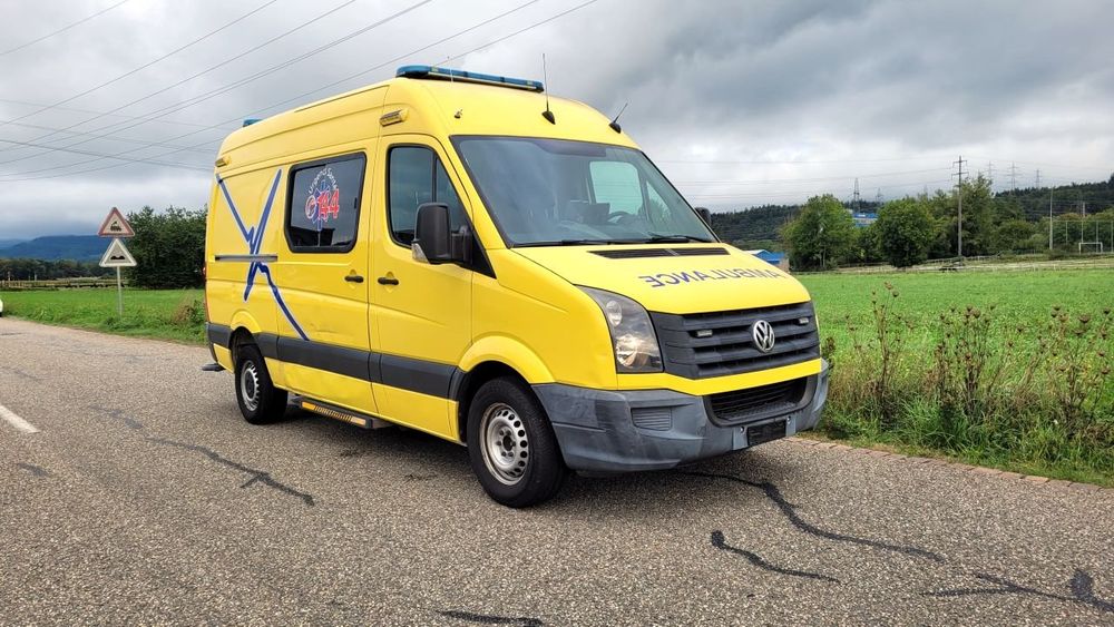 VW Crafter 35, Ambulance/Rettungswagen/Ambulanz | Kaufen auf Ricardo
