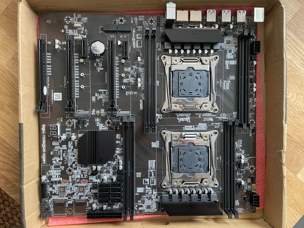 Motherboard für Dual Xeon CPUs X99 LGA 2011 v3 (Neu (gemäss ...