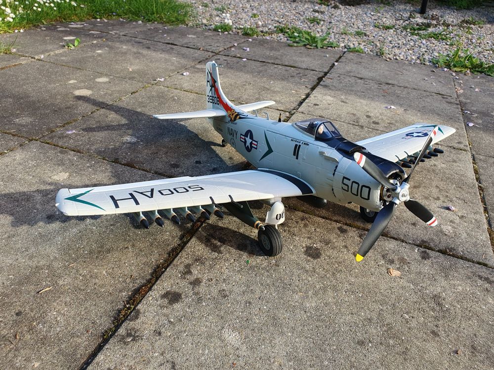 RC Modellflugzeug Warbird (Gebraucht) in Uttigen für CHF 70 – nur ...