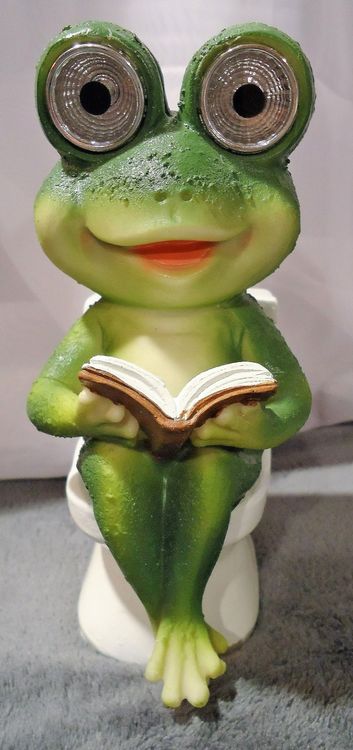 Deko-Solar-Gartenfigur: FROSCH «KERMIT» | Kaufen auf Ricardo