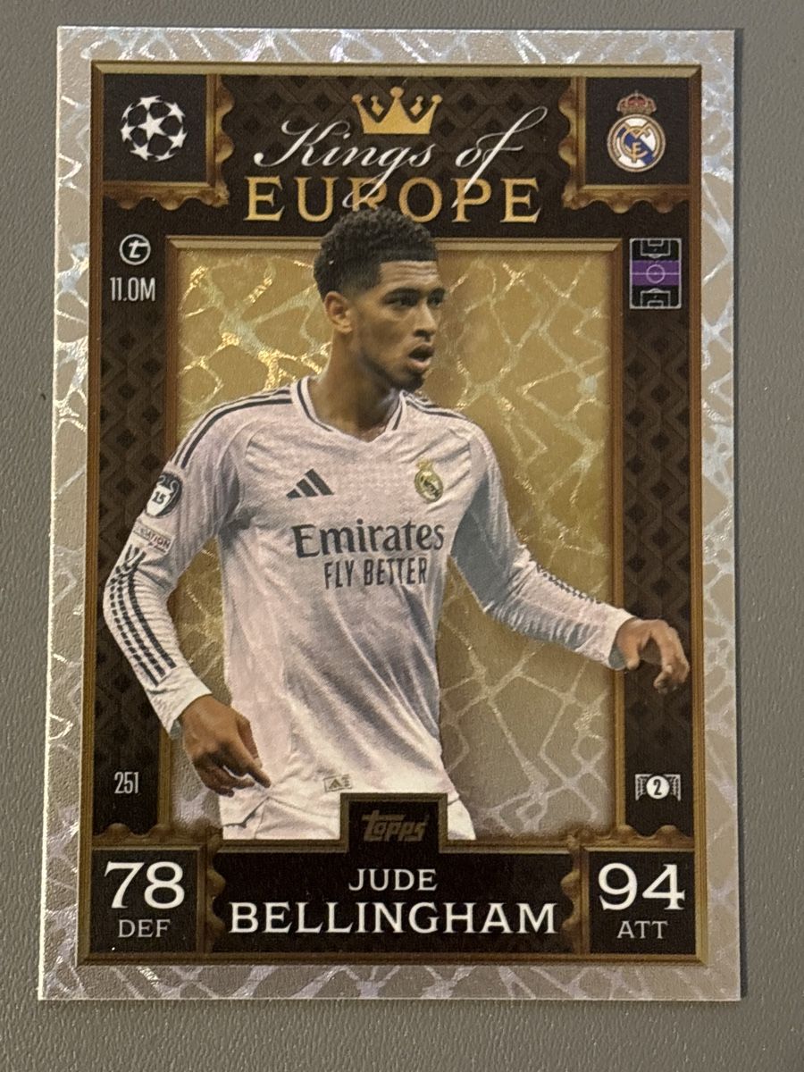 Topps Match Attax 2023/24 Jude Bellingham - Kings of Europe (Neu ...
