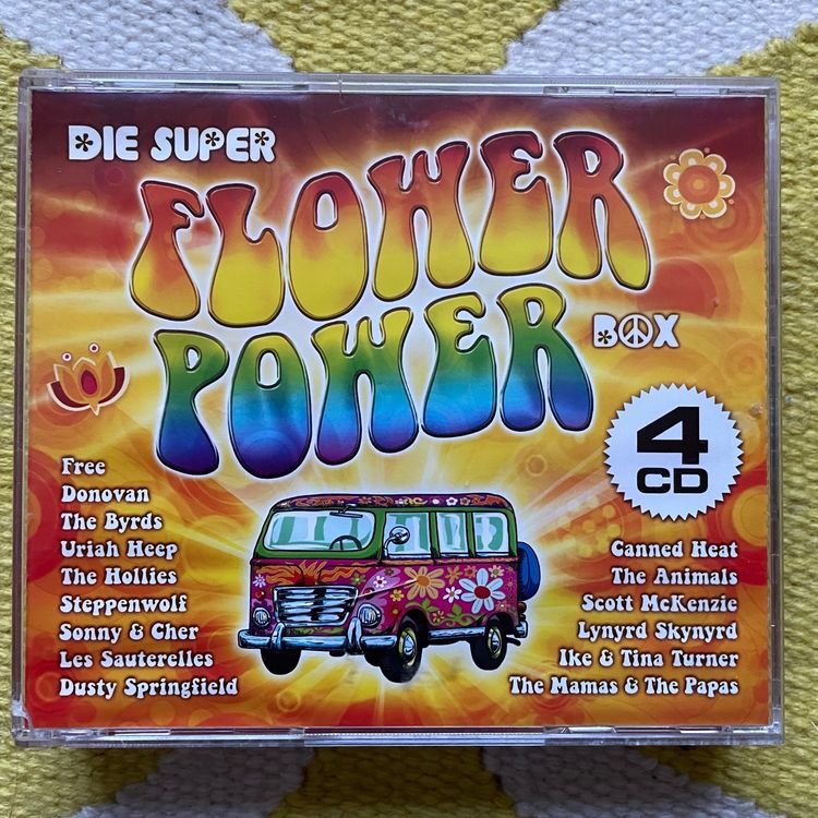 DIE SUPER FLOWER POWER BOX-4CD FLOWER POWER BOX | Kaufen auf Ricardo