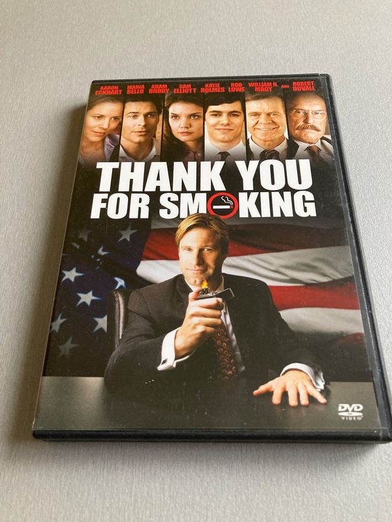 Thank you for smoking - DVD (Gebraucht) in Wald ZH für CHF 1.5 – mit ...