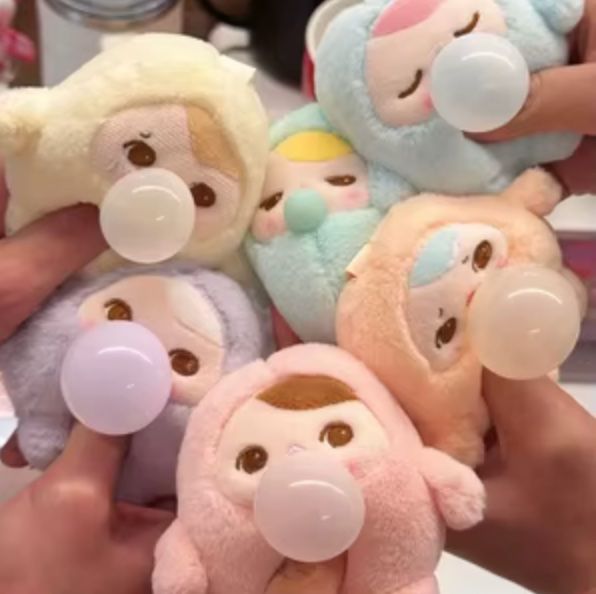 POP MART PUCKY BEANIE Bubble Up Series PRETTY BUBBLE (Neu und ...