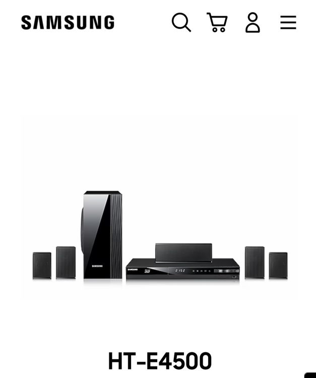 Samsung Home Entertainment System (Defekt) in Gossau SG für CHF 3 – nur ...