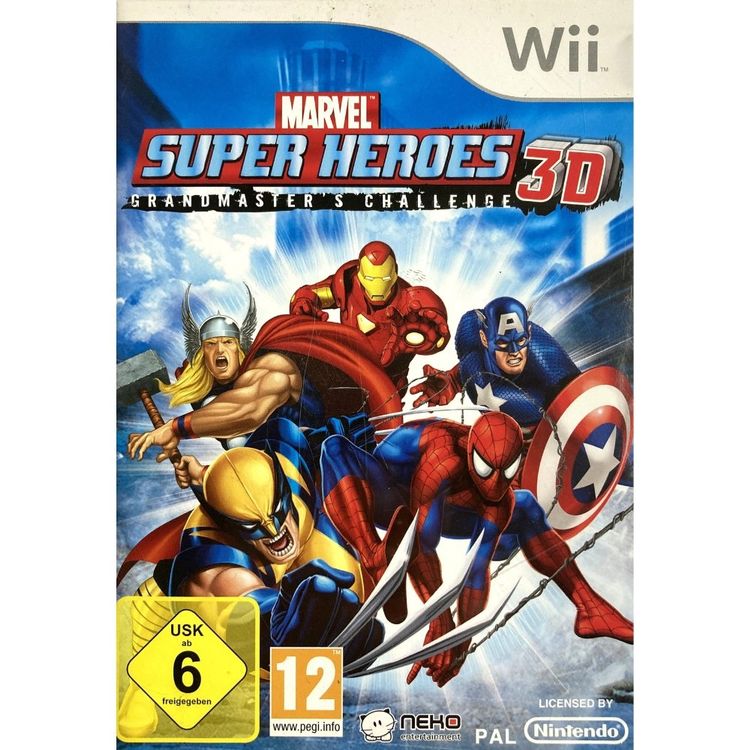 Marvel Super Heroes - Grandmaster's Challenge - Nintendo Wii | Kaufen ...