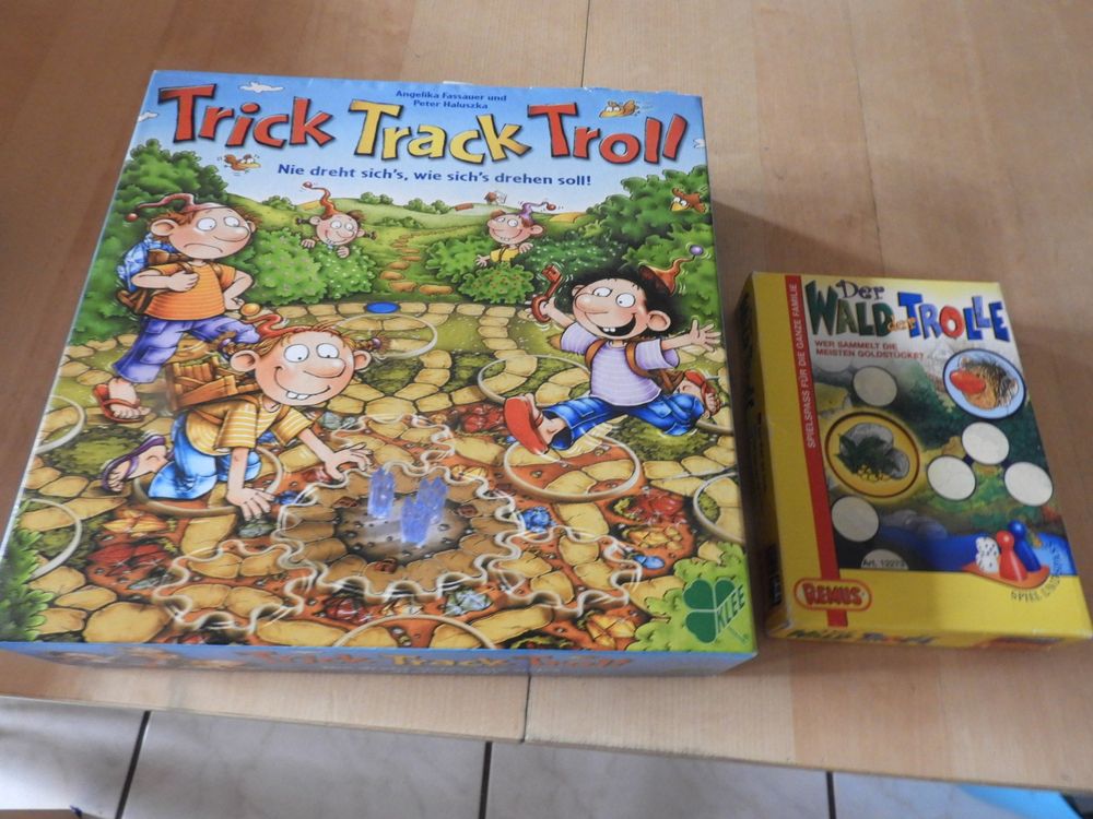 TRICK TRACK TROLL, +DER WALD TROLLE KLEINE SPIEL NEU (Neu (gemäss ...