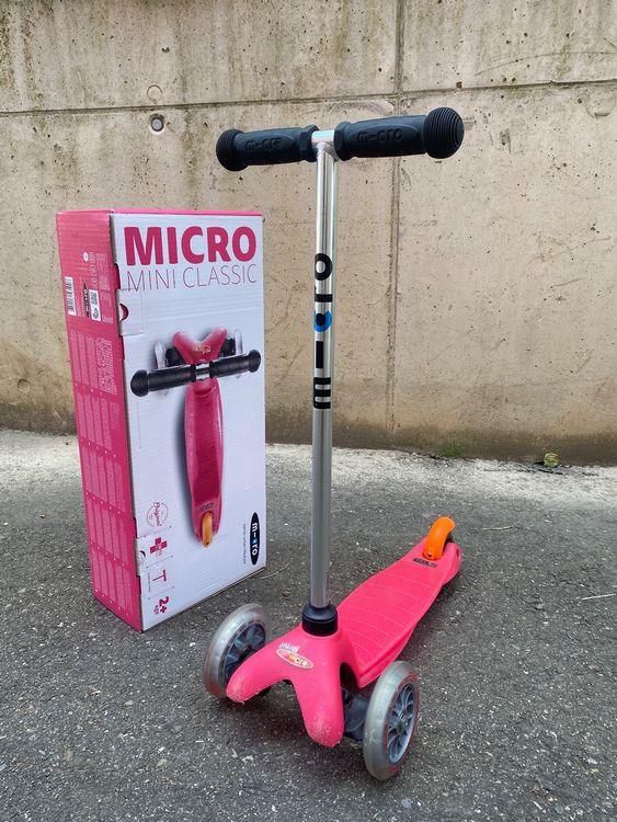 Original Micro Trottinett Pink (Gebraucht) in Zürich für CHF 28 – mit Lieferung auf Ricardo kaufen