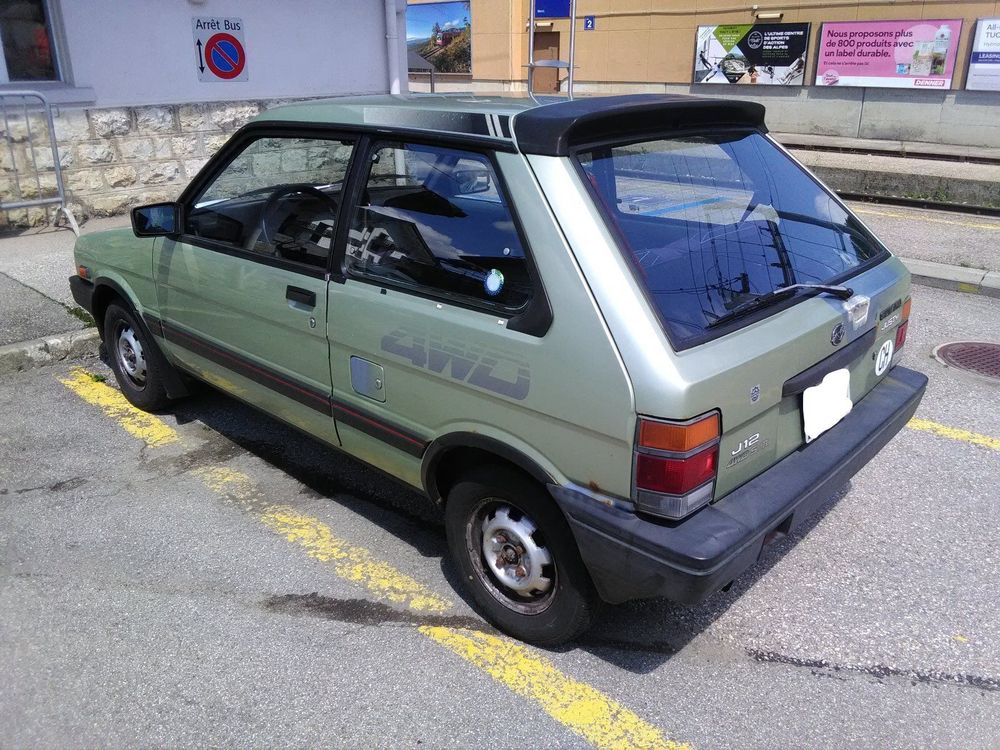 Subaru justy J12 (Gebraucht) in La Cure für CHF 310 – nur Abholung auf ...