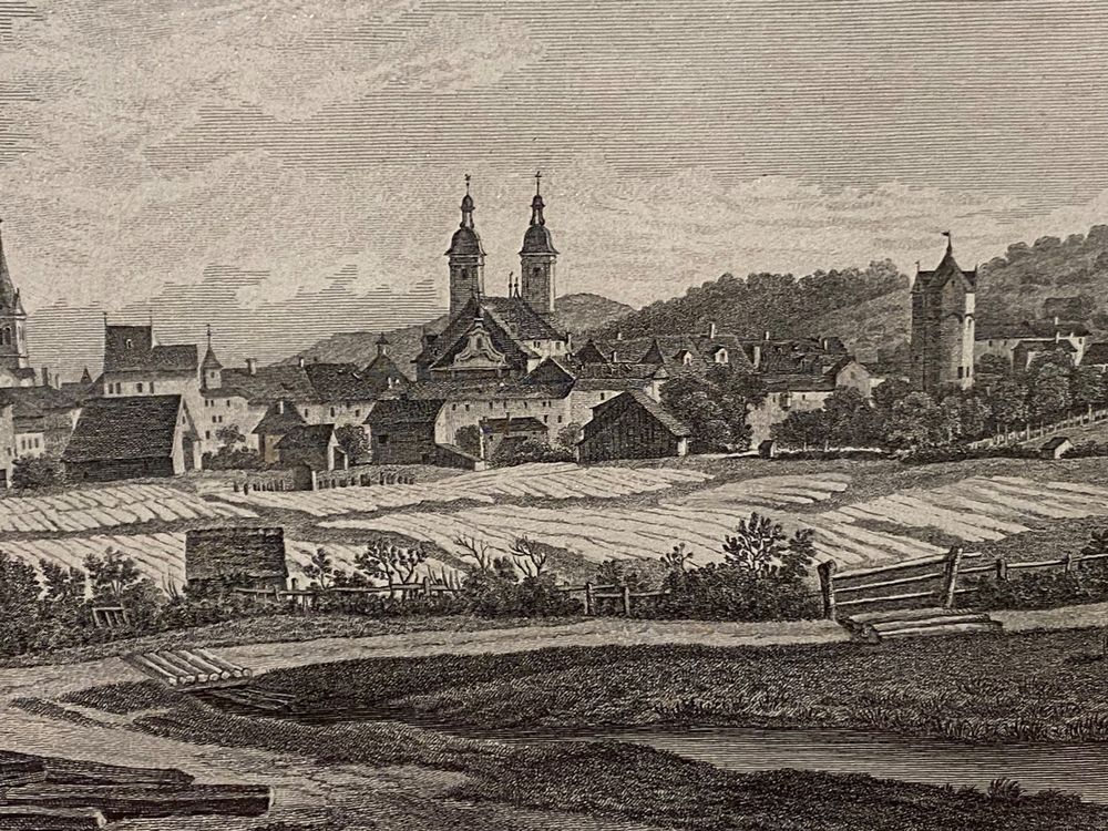 Grosse Ansicht von ST. GALLEN: Kupferstich Zurlauben ca 1780 (Gebraucht) in Wettingen für CHF 35 ...