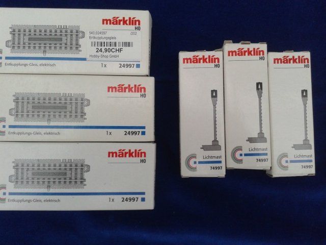 Märklin 24997 + 74997 C-Gleis h0 (Neu (gemäss Beschreibung)) in Arbedo ...