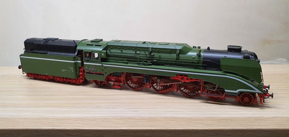 Roco Platin 63195 - DR BR 02 0201-0 (H0) GS Digital m. Sound (Neu ...