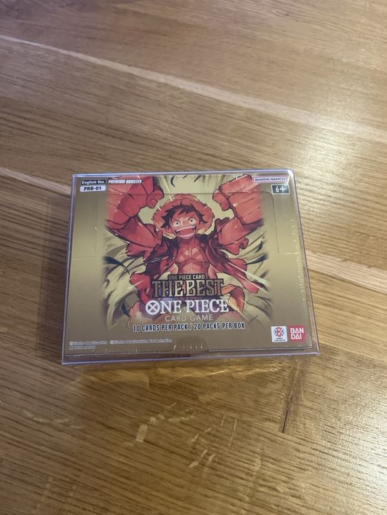 One Piece The Best PRB01 EN Booster Box Sealed (Neu und ...