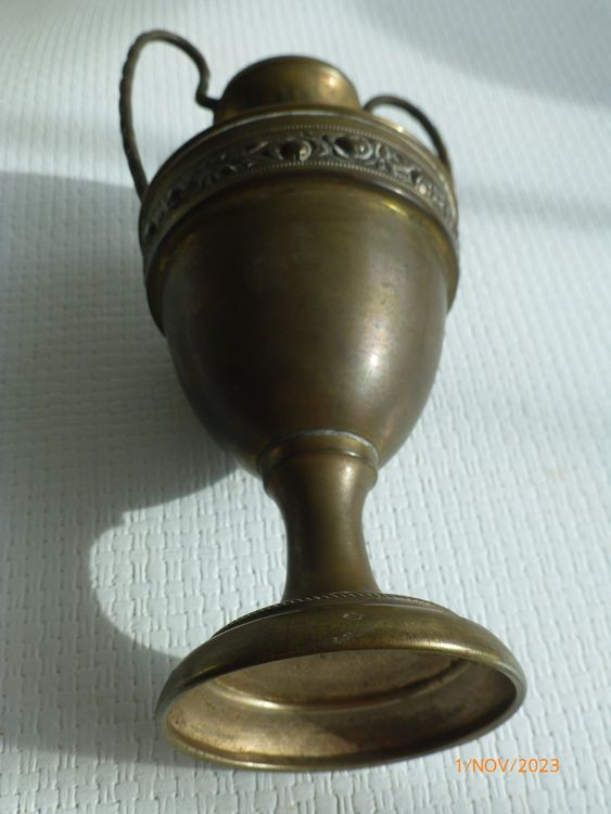 Kleine ältere Amphore aus Messing oder Kupfer. Guter Zustand (Gebraucht ...