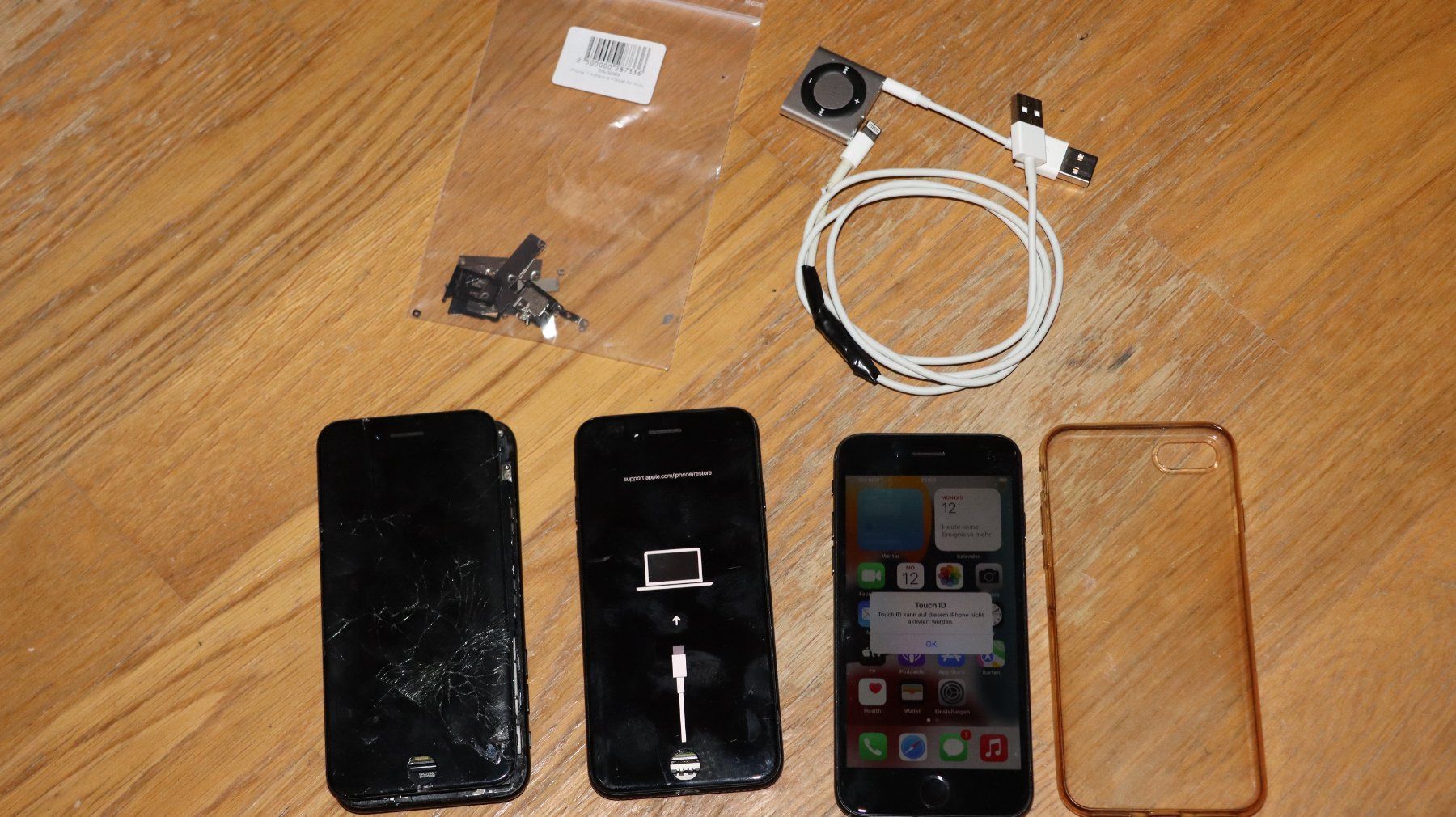 Iphone 7 mit 128 GB ohne Sperren, neue Akku, 2 def. Iphone 7 (Gebraucht ...