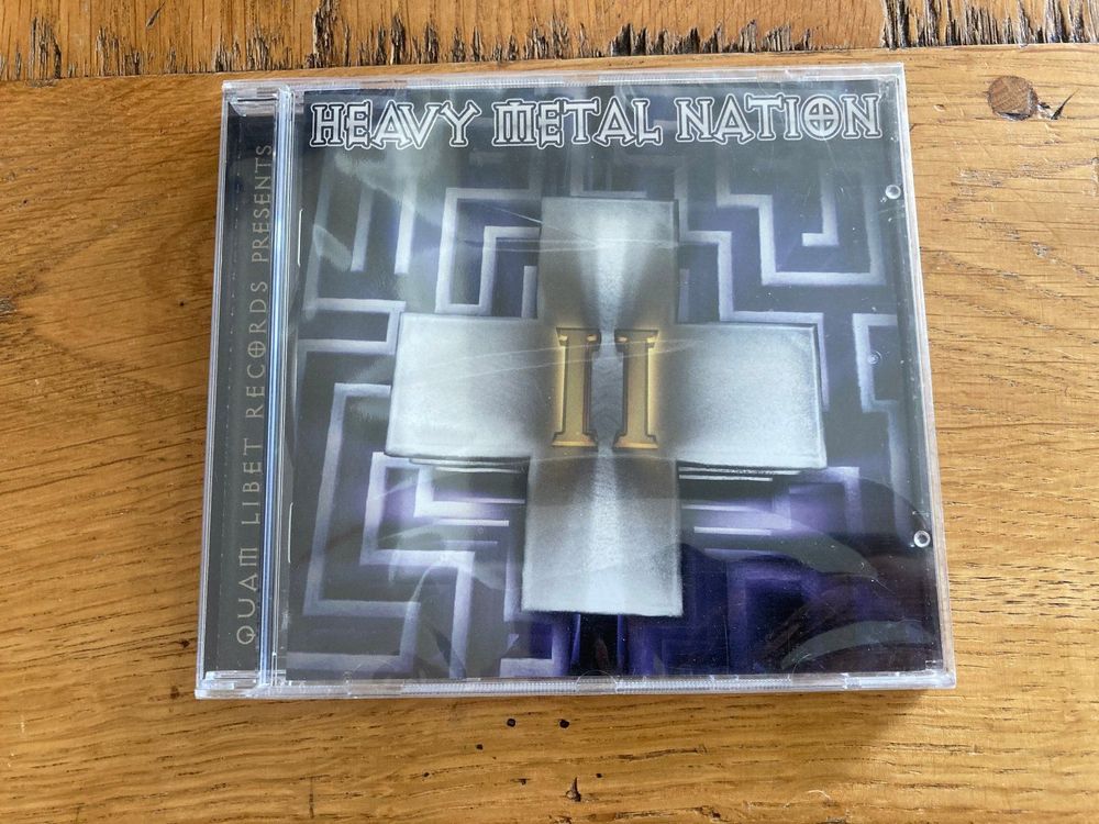 VA Heavy Metal Nation 2 CD Swiss Sampler Hard Rock (Neu und ...